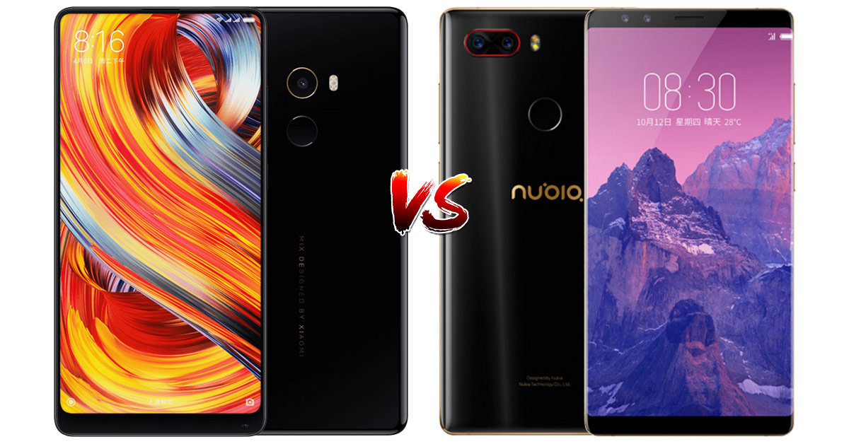 เปรียบเทียบ Xiaomi Mi Mix 2 และ nubia Z17S สองเรือธงจอไร้ขอบรุ่นล่าสุดในราคา 17,990 บาท มี ...
