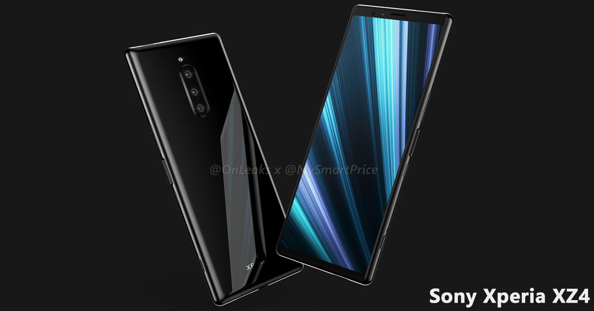 Sony Xperia XZ4 จ่ออัปเกรดด้วยชิป Snapdragon 855 ตัวท็อปใหม่ล่าสุด จับคู่ RAM 8GB และกล้องหลัง ...