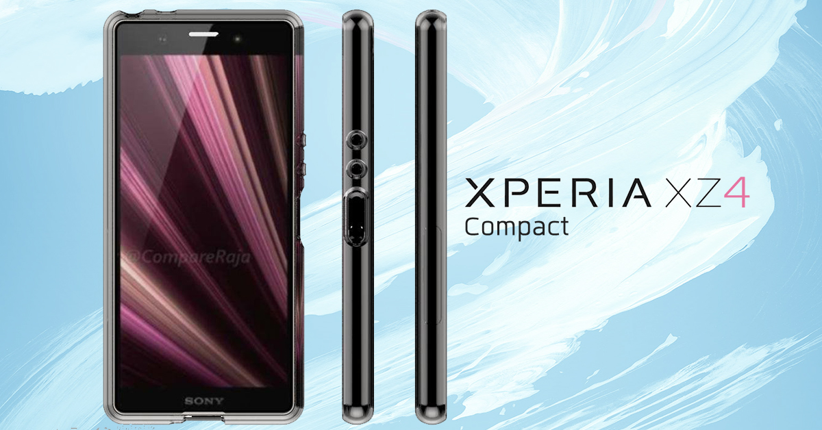 Sony Xperia XZ4 Compact หลุดภาพเรนเดอร์พร้อมเคสใส คาดมากับชิป Snapdragon 855 ตัวท็อป และ RAM 4GB ...
