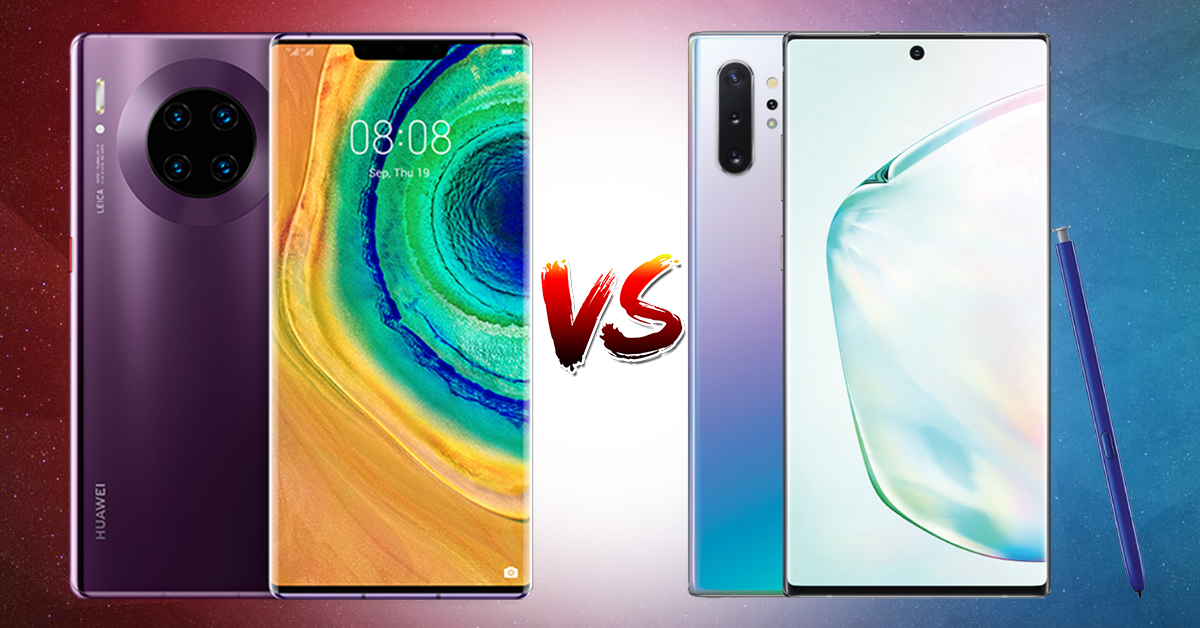 เปรียบเทียบ Huawei Mate30 Pro และ Samsung Galaxy Note10+ สองเรือธงรุ่นใหญ่ในวงการ งานนี้ใครจะ ...