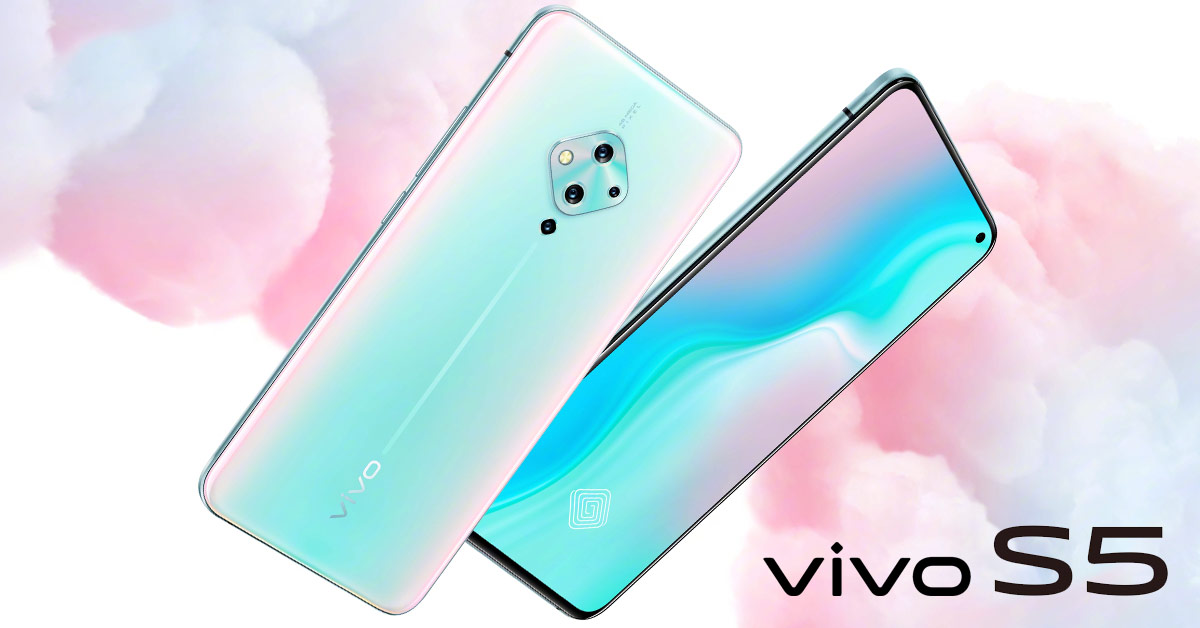 Vivo S5 เผยภาพชัด กับกล้องหลัง 4 ตัว ดีไซน์ใหม่ พร้อมจอไร้ขอบเจาะรูกล้องหน้า เตรียมเปิดตัวจริง ...